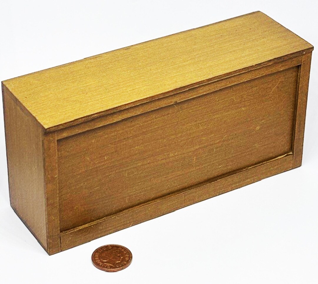Dolls House Church Altar Stained Wood Accessory Miniature 1/12th Scale ...