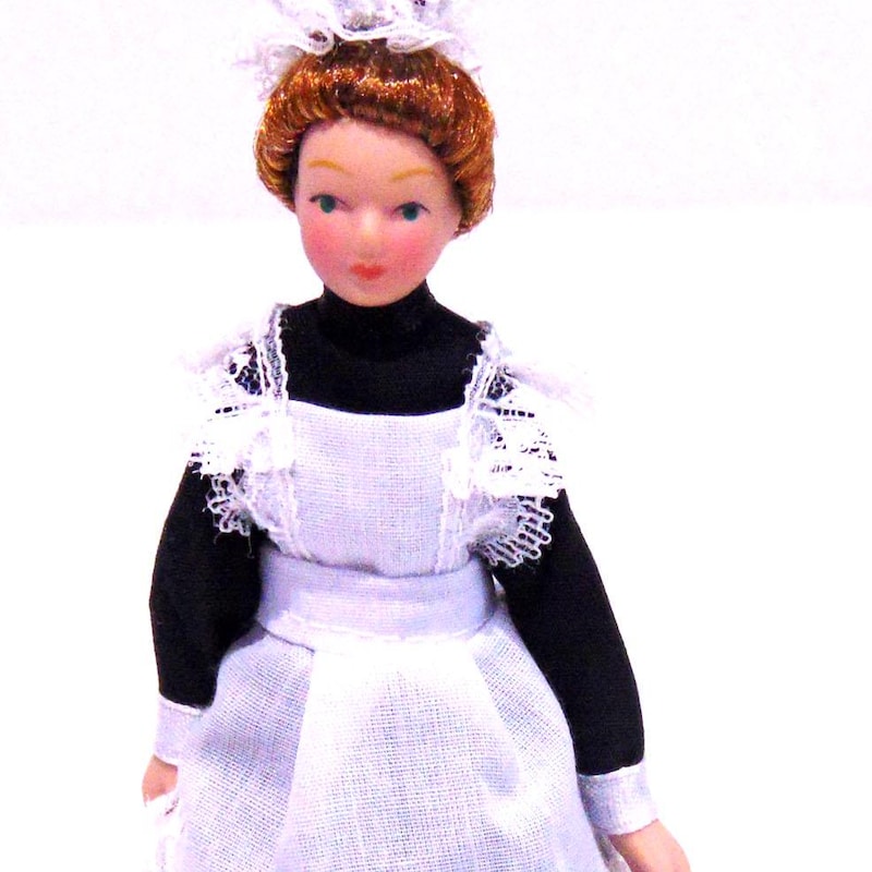 Maid Miniature Doll - Etsy UK