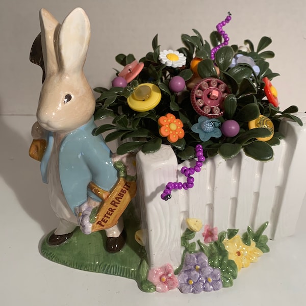 White Rabbit Button - Etsy