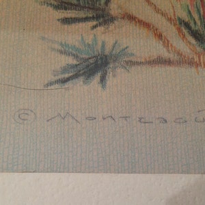 Pair of Vintage Chromolithographs by Monteague of Native American ...