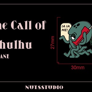 The Call of Cthulhu hard Enamel Pins - Etsy