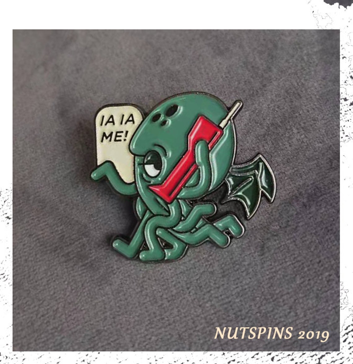 The Call of Cthulhu hard Enamel Pins - Etsy
