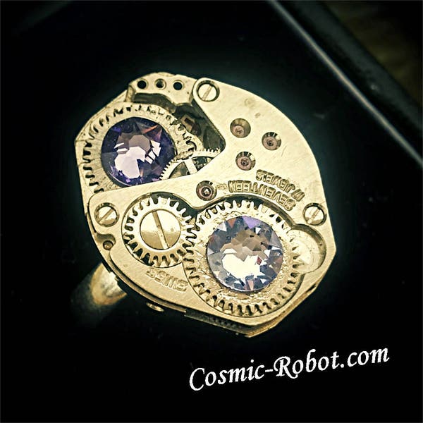 Steampunk Ring - Etsy
