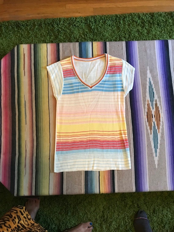 Vintage rainbow t-shirt - Gem