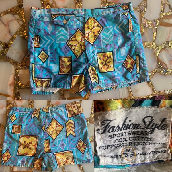 Mens Square Cut Swimsuit - Etsy