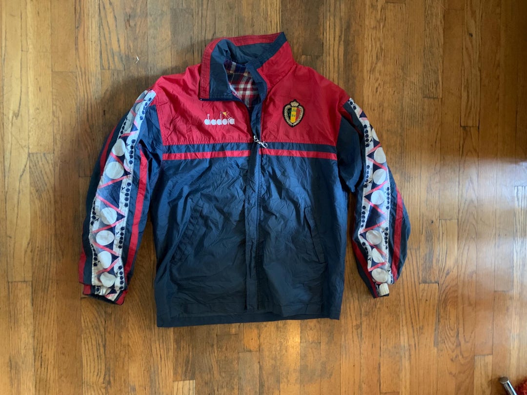 Vintage Diadora Windbreaker Jacket - Etsy