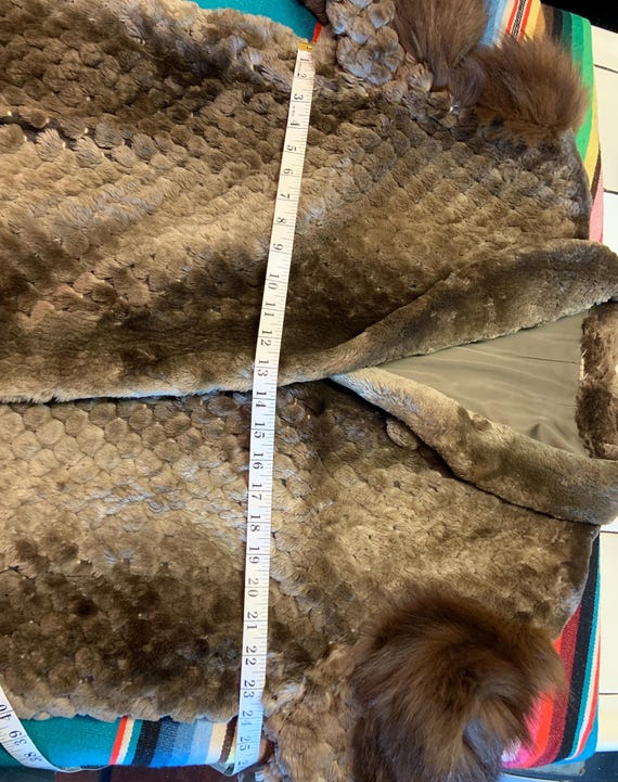 Vintage long genuine Fur Coat - Gem