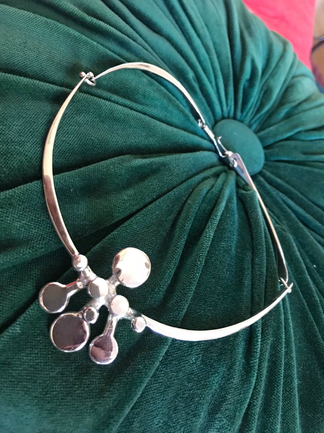 Vintage Richard Lawless Modernist Brutalist Spore Necklace Signed ...