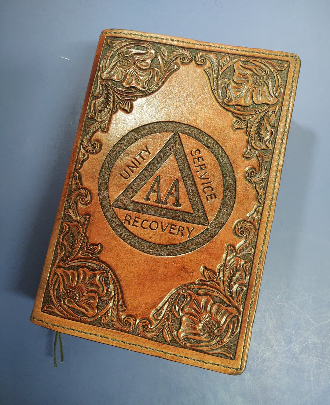 Dual Large Print Leather Service Big Book and 12 & 12 Cover - Etsy