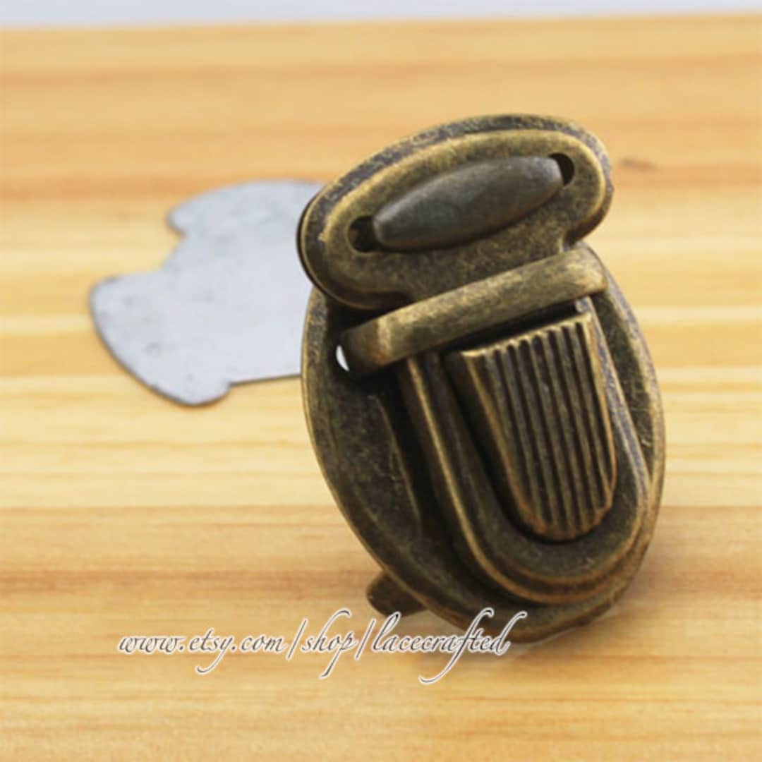 5sets 3.5x2.5cm Bronze Claws Thumb Catch Purse Lock Clutch Lock Latch ...