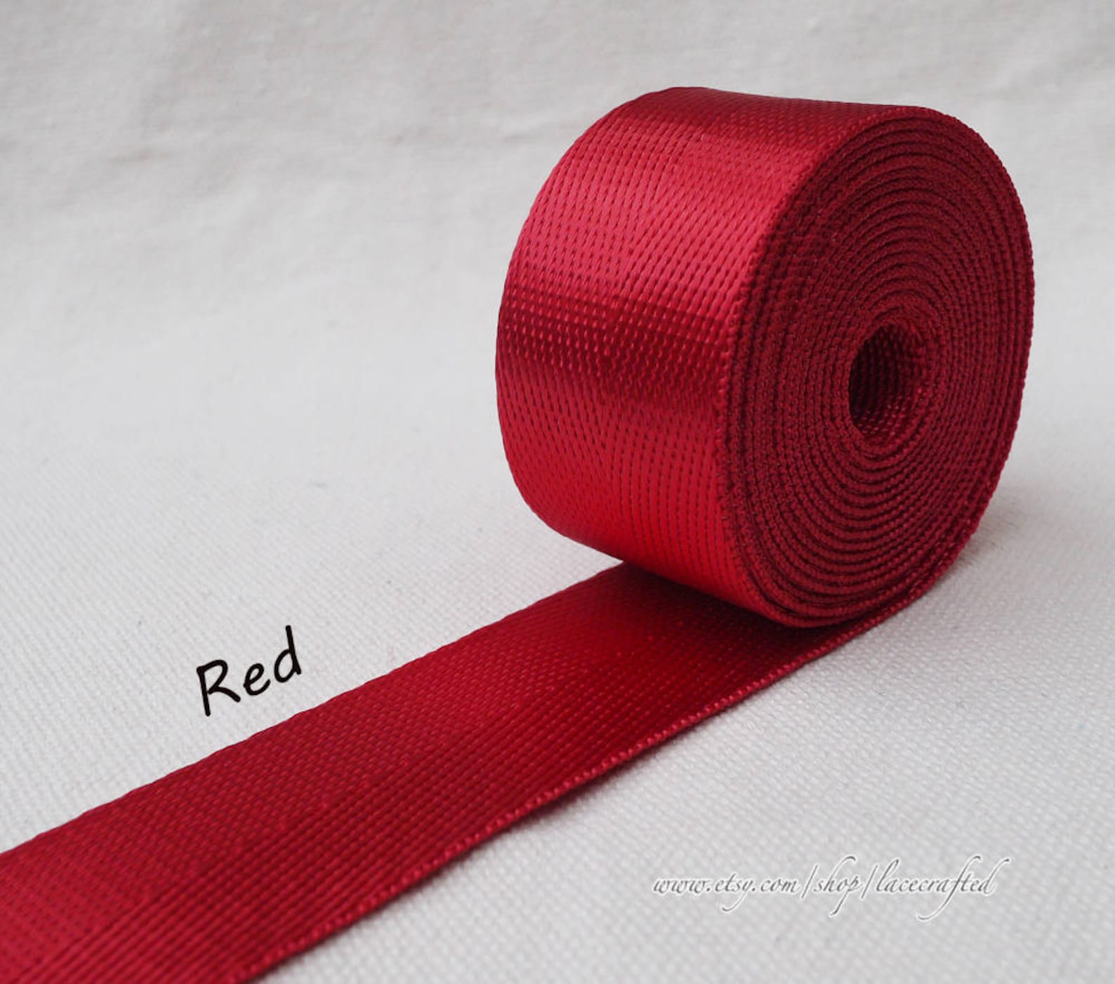 5meter 1 Inch/25mm Width Red Nylon Webbing Colorfully Key Fob | Etsy