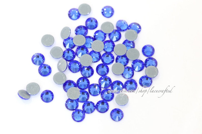 1440 Pcs 12 Facets 4.8mm Hotfix Hot Fix Iron on Glass Crystal ...