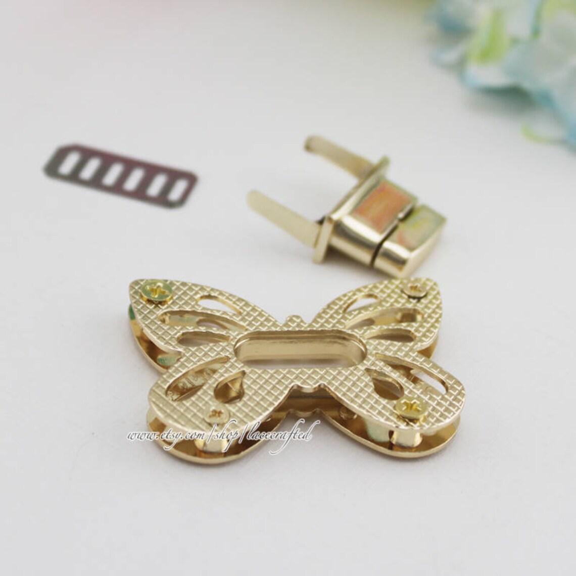 2set 3.5x5cm Bag Lock Purse Twist Lock Closure Turn Lock Fastener Tote ...