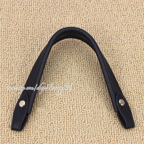 1 Piece Black Removable Leather Purse Replacement Handle PU - Etsy