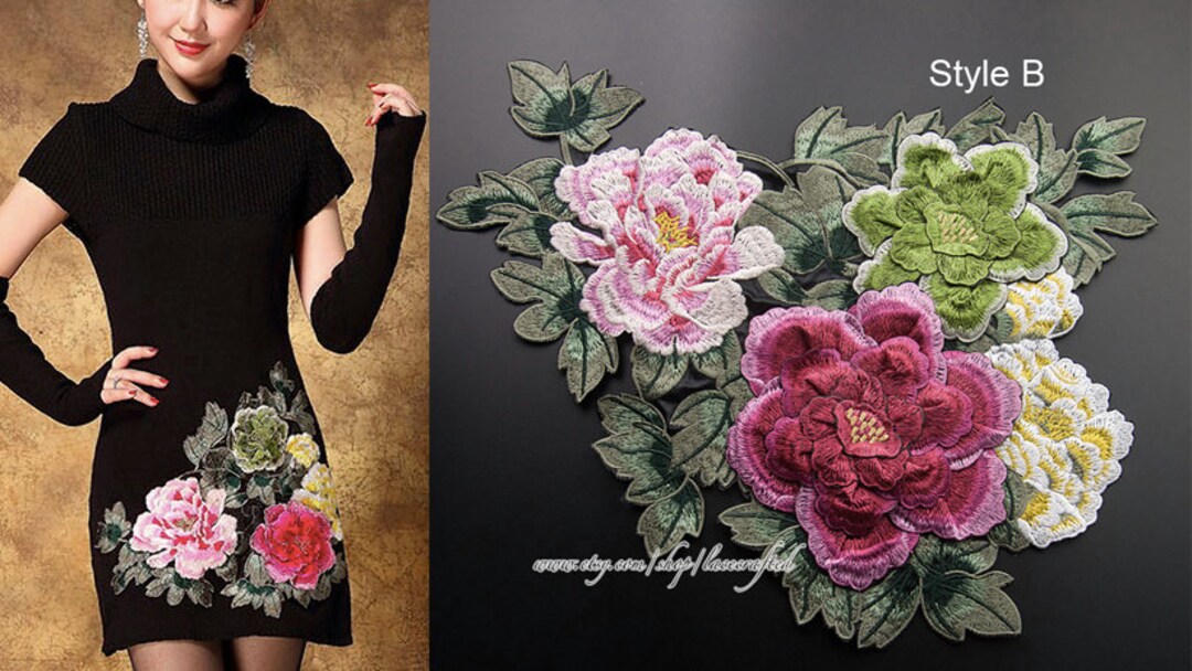 Gorgeous Beautiful Color Rosy Purple Yellow Large 3D Colorful - Etsy