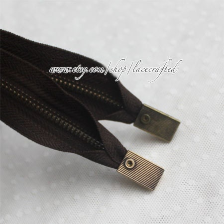 10pcs Metal Zipper Head Zipper Tail Clasp With Screwthe Tail | Etsy