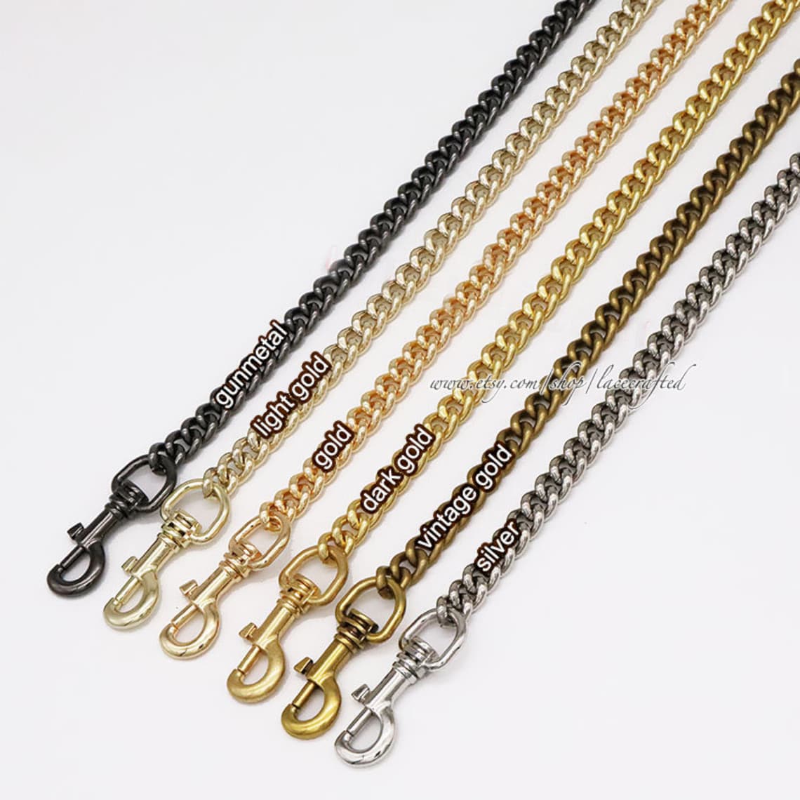 1 Pc PU Leather Chain Strap Replacement Bag Purse Strap Cross - Etsy