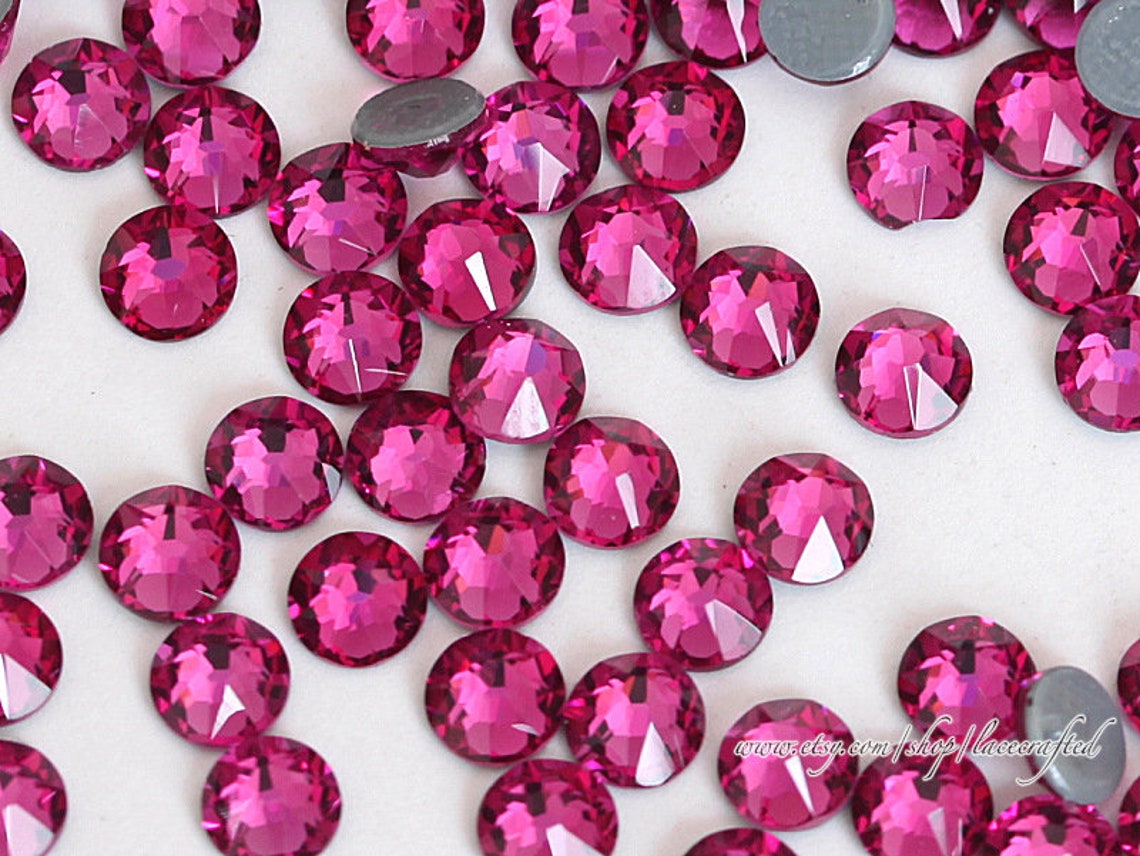 1440 Pcs High Quality 16 Facets 4.8mm Hotfix Rhinestone Hot Fix Iron on ...