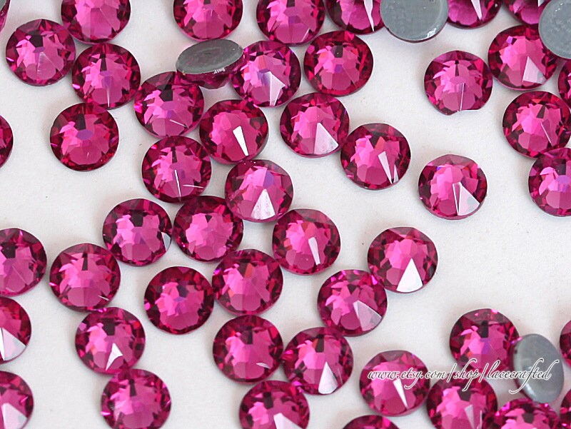 1440 Pcs High Quality 16 Facets 4.8mm Hotfix Rhinestone Hot Fix Iron on ...