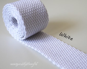 5 Meter 30mm Width Off-white Polyester Cotton Webbing Strap - Etsy
