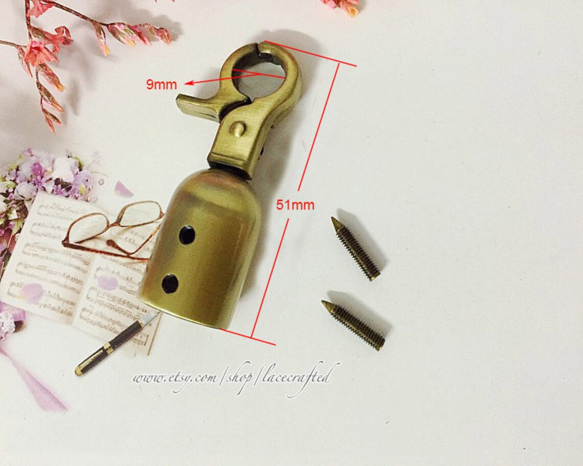 10 Pcs 14mm Brushed Brass Silvery Golden Metal End Stopper | Etsy