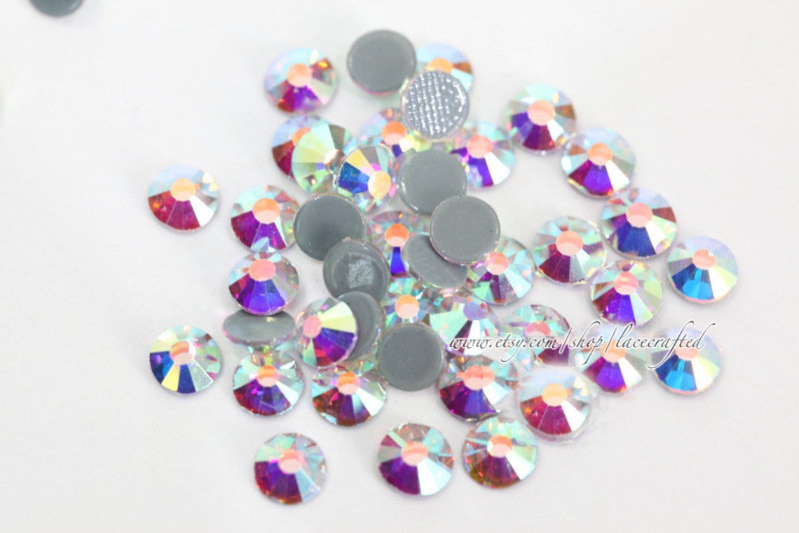 1440 Pcs 12 Facets 4.8mm Hotfix Hot Fix Iron on Glass Crystal - Etsy