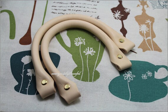 1 Pair Genuine Leather Bag Handle Replacement Real Leather Bag - Etsy