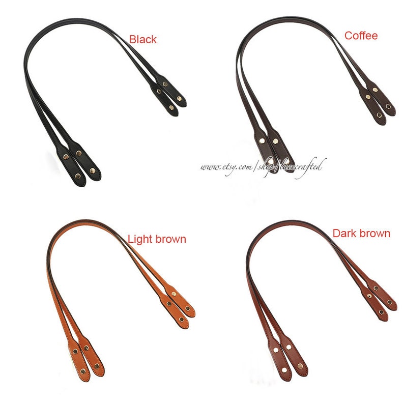 1 Pair Removable Purse Handle Replacement Handle PU Leather - Etsy