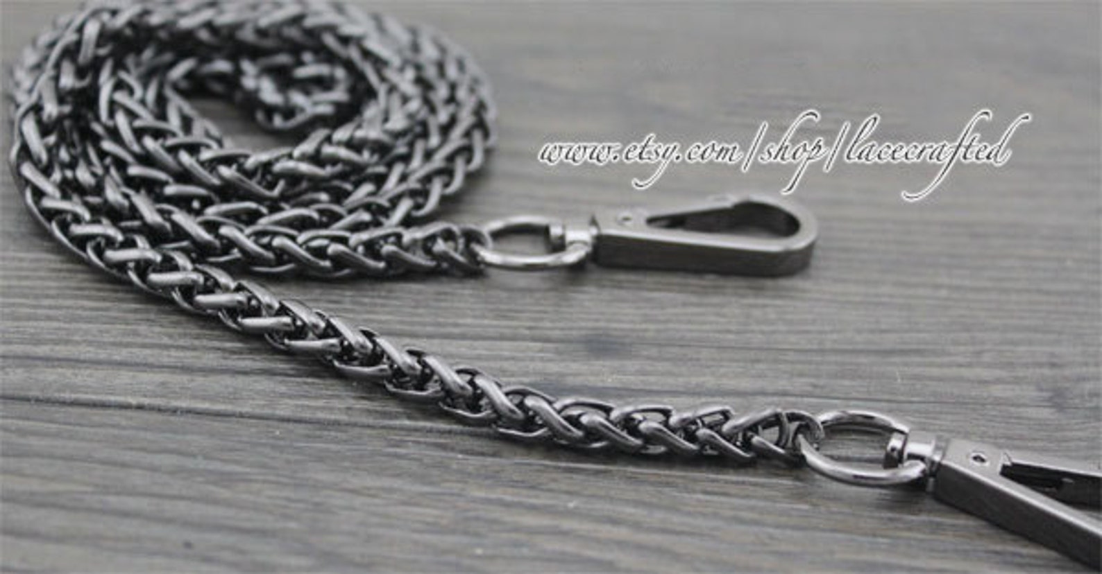 1pc 100cm-120cm DIY Top 7mm Width Gunmetal Chains Fox Tail | Etsy