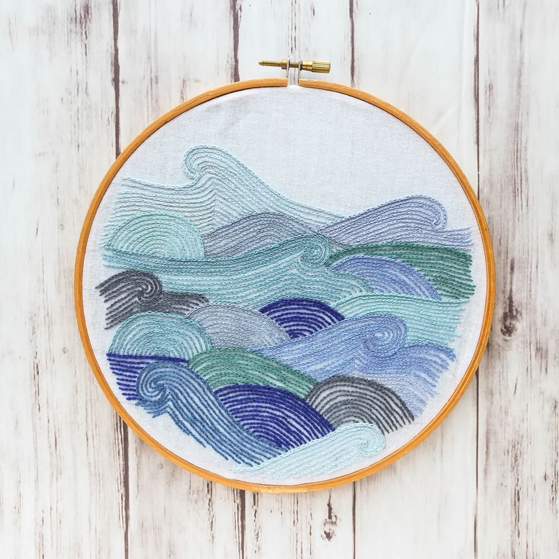 Hand Embroidery Pattern - Etsy