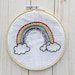 Rainbow Hand Embroidery Pattern // Rainbow Sampler // Beginner ...