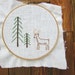 Deer Hand Embroidery Pattern - Etsy