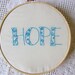 Hand Embroidery Pattern // Hope - Etsy