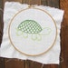 Turtle Hand Embroidery Pattern - Etsy
