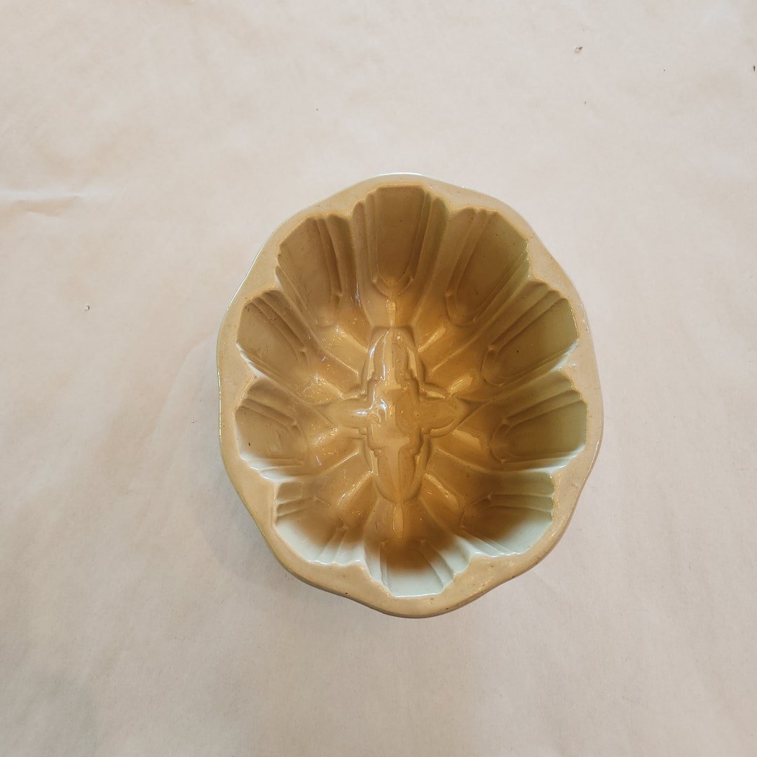 Antique English Salt Glaze Jelly Aspic Mold - Etsy