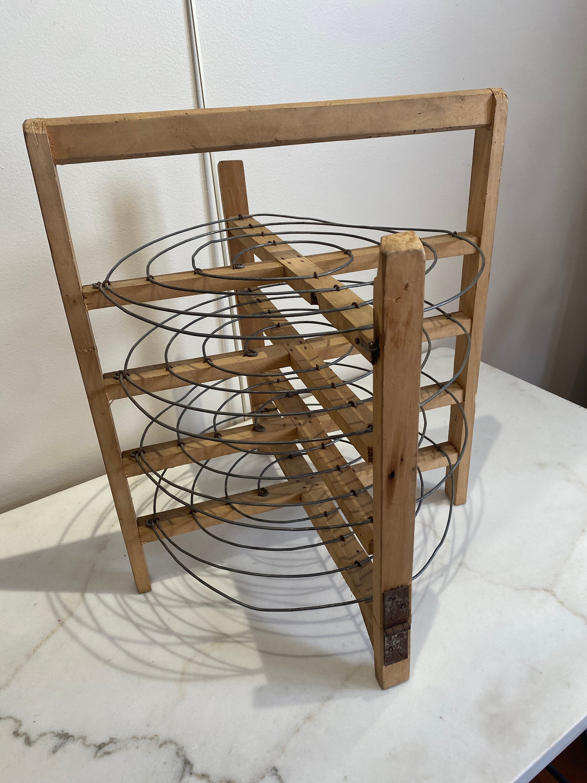 Antique Primitive French Tiered Pie Tart Rack Bakery - Etsy