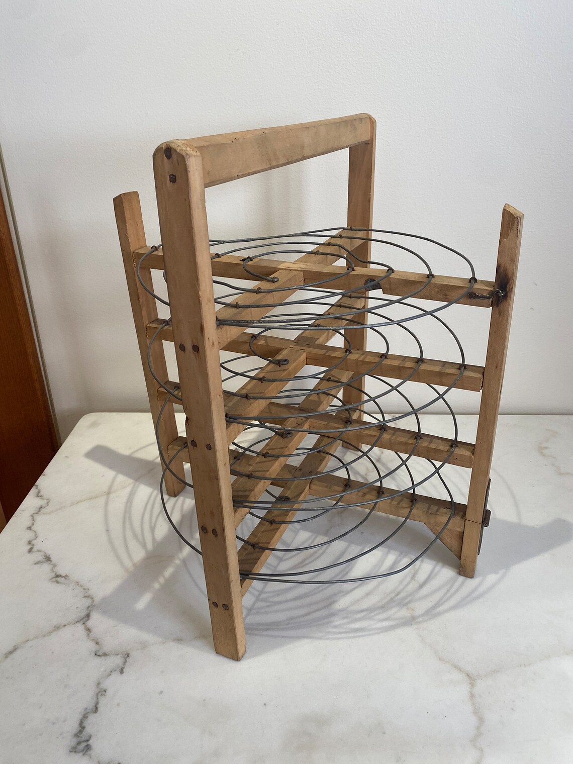Antique Primitive French Tiered Pie Tart Rack Bakery - Etsy