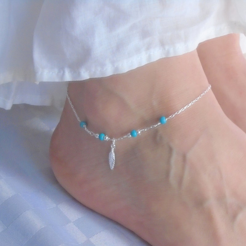 Bohemian Anklet - Etsy
