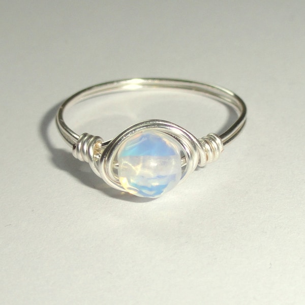 Opalite Ring - Etsy UK