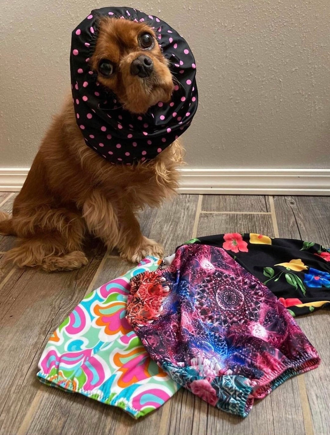 Dog Snood, Ear Coverings, Coat Protector, Keep Ears Clean, Adjustable ...