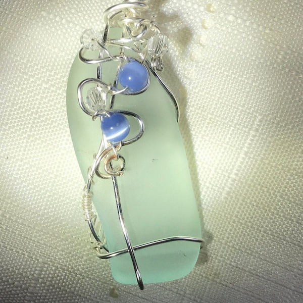 Wire Wrap Sea Glass - Etsy