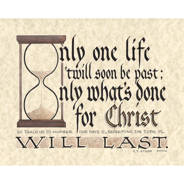 Only One Life - Etsy