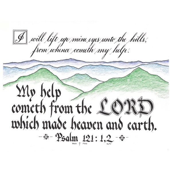 Hand Lettered Art - Etsy