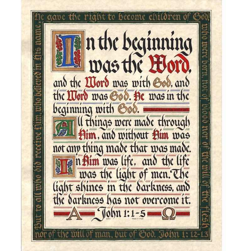 Scripture Wall Art - Etsy