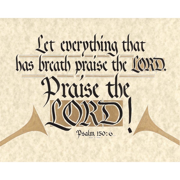 Psalm 150 6 - Etsy