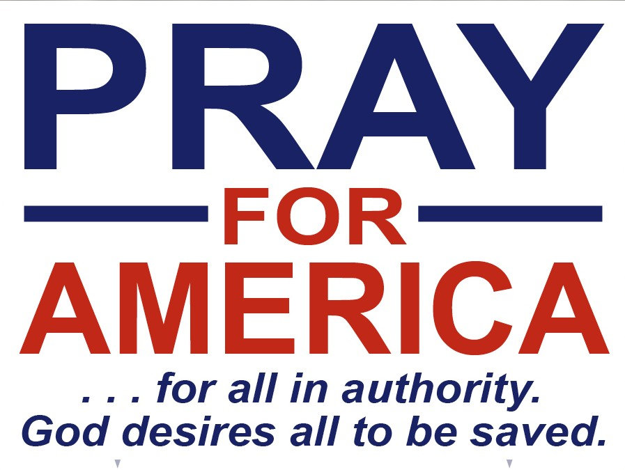 Pray for America Yard Sign - Prayer Signs - Patriotic - Etsy