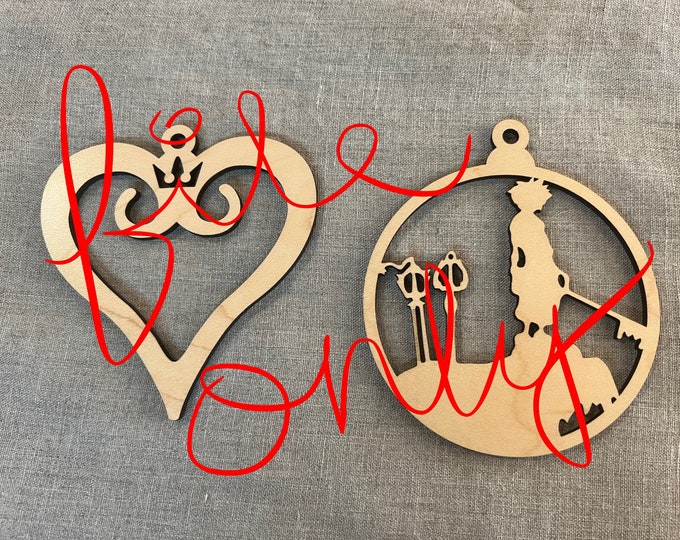 Kingdom Hearts Keyblades Heart Vector. File Comes in Ai, Eps, Pdf, and ...