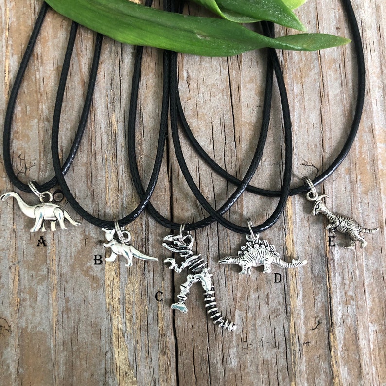 Dinosaur Necklace Jurassic Necklace Crystal Dinosaur - Etsy