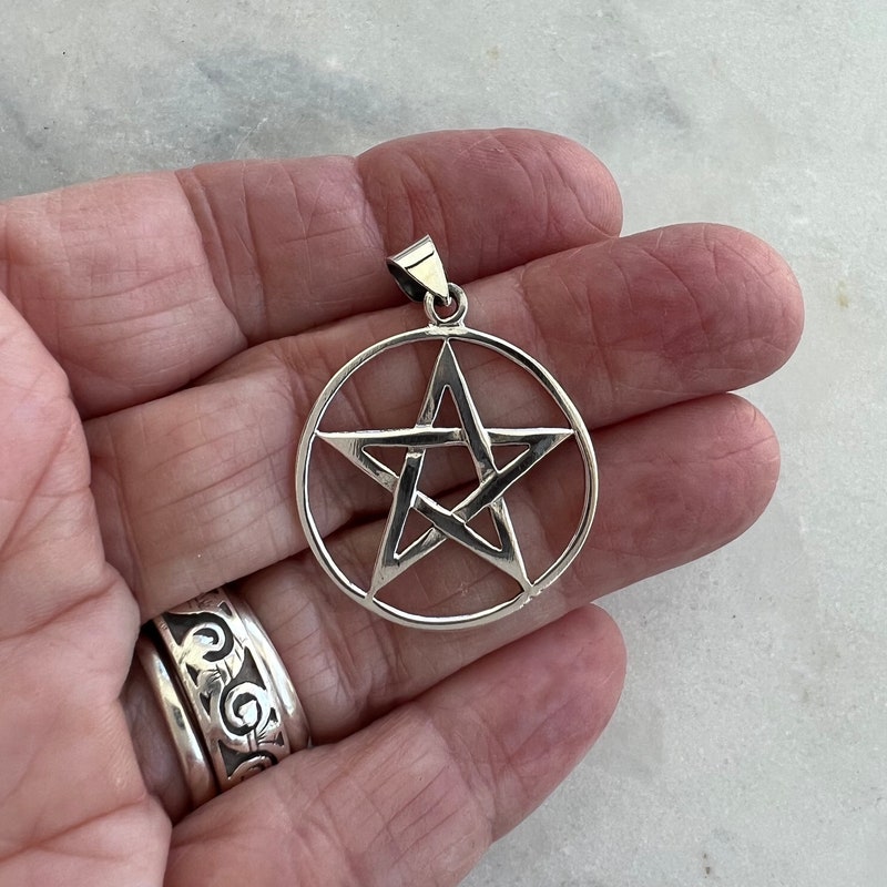 Wiccan Pentacle - Etsy