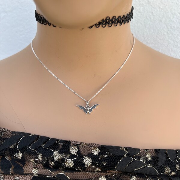 Bat Pendant - Etsy